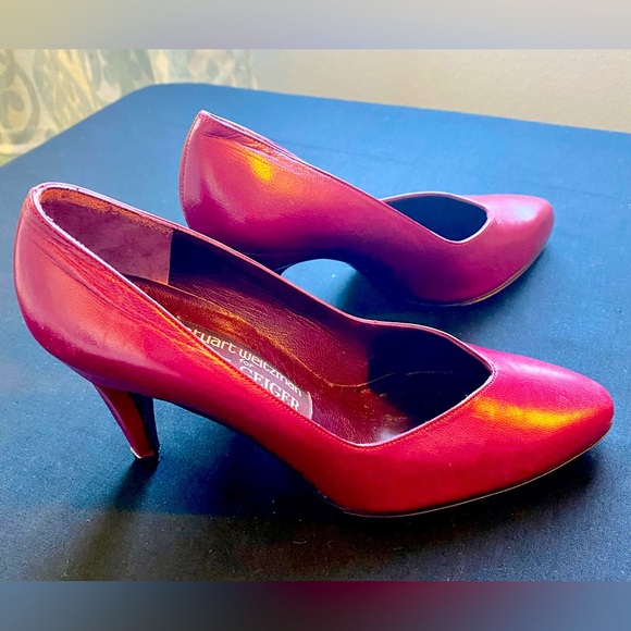 Stuart Weitzman | Shoes | Stuart Weitzman Red Heels | Poshmark